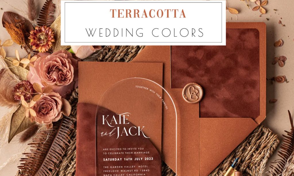 ️ 20 Terracotta Wedding Color Themes & Ideas 2024