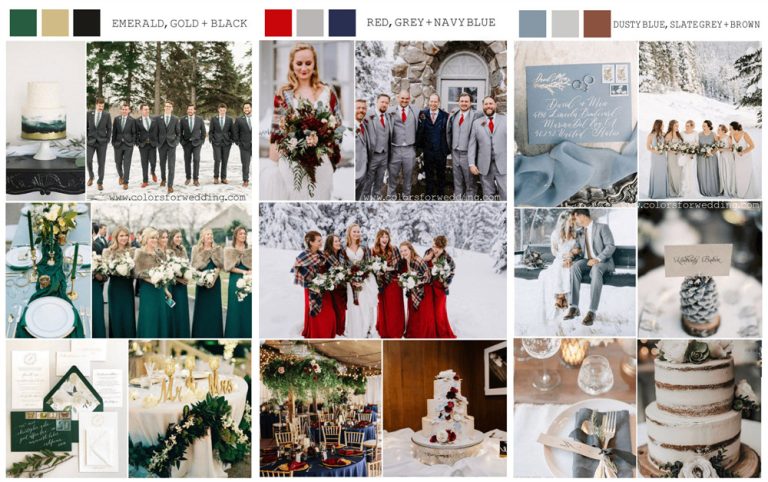 8 Must Have Winter February Wedding Colors for 2025