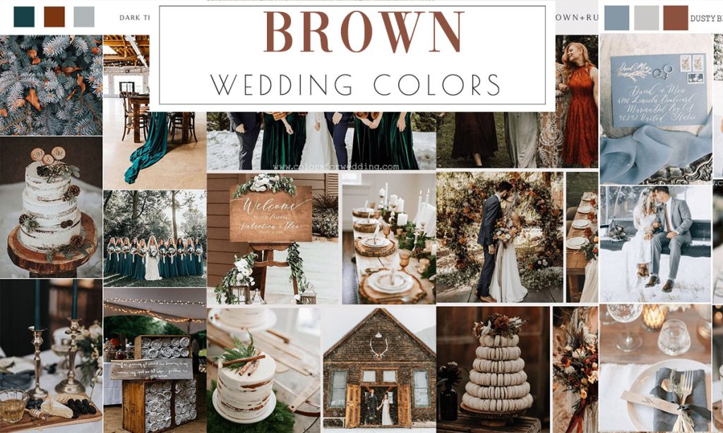 🤎 15 Stunning Brown Wedding Themes & Color Ideas 2024